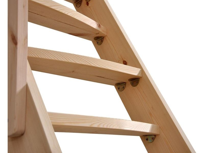 Mlynářské schody FLEXI d.325 x š.60cm borovice | GEOmall.cz